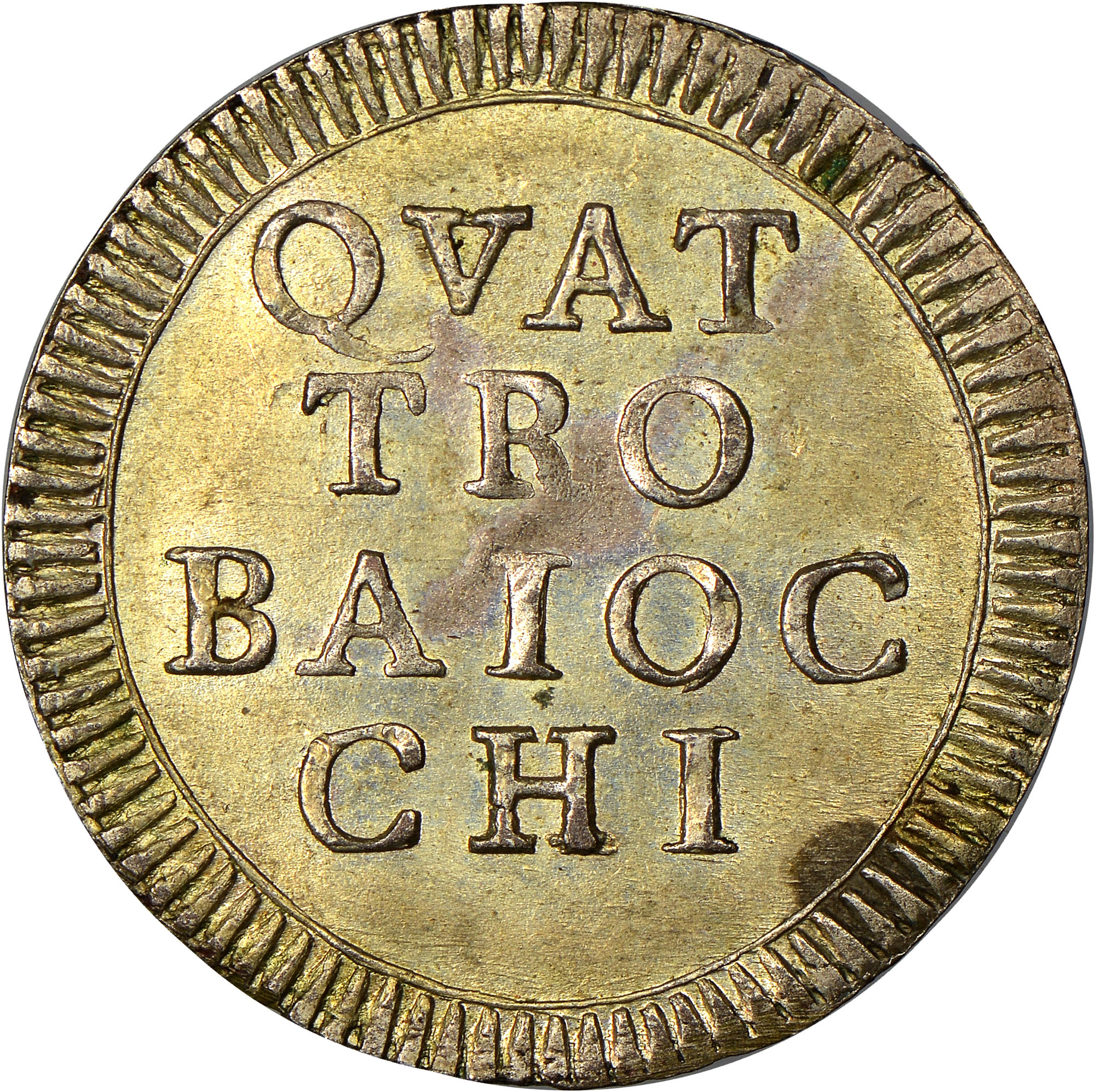 Italian States PAPAL STATES 4 Baiocchi KM 1211 Prices & Values | NGC