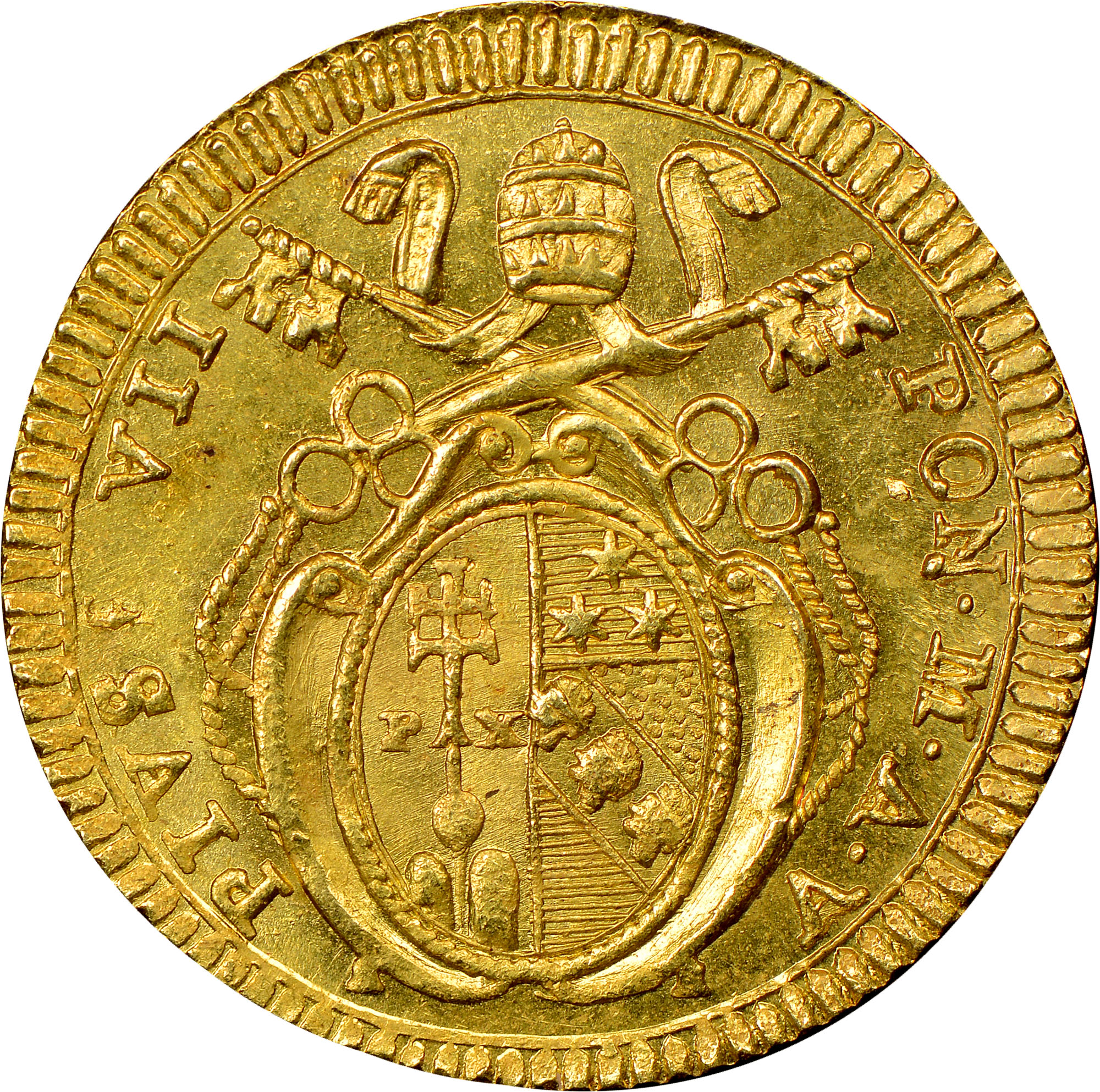 Italian States PAPAL STATES Doppia KM 1070 Prices & Values | NGC