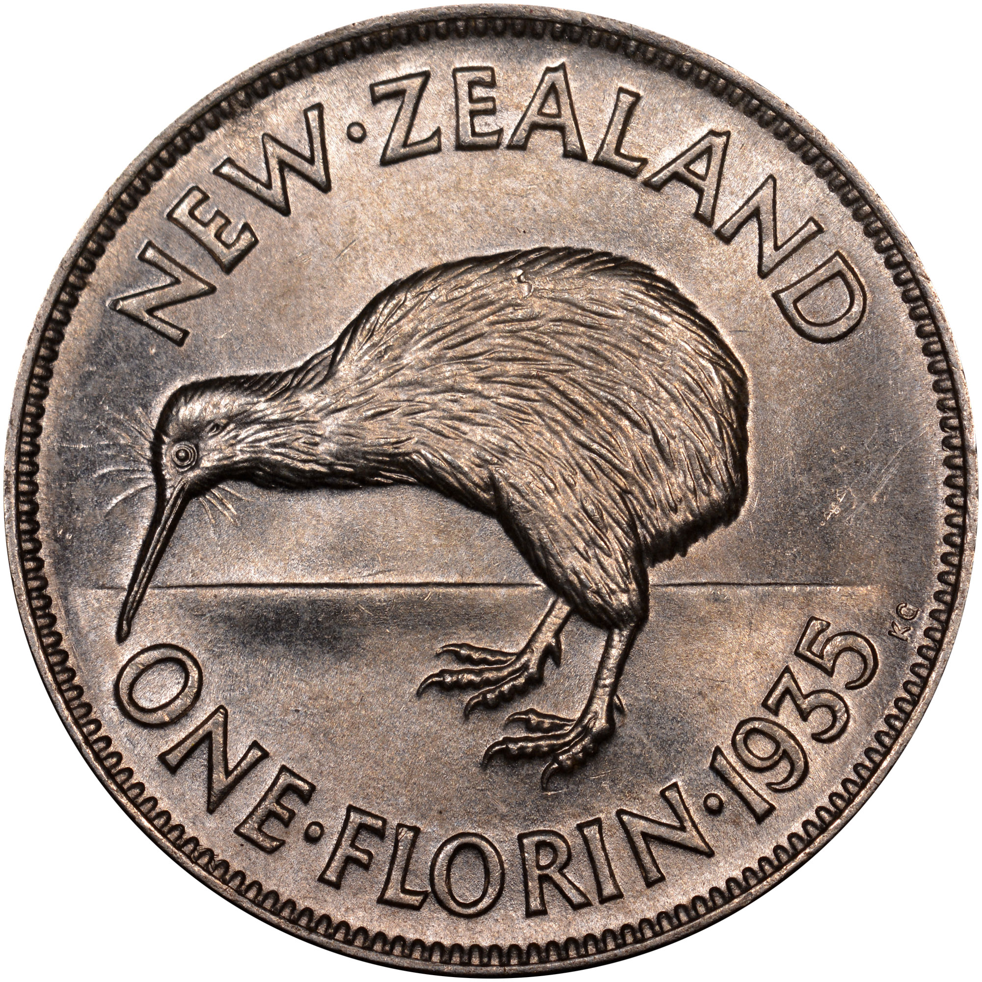 New Zealand Florin KM 4 Prices & Values | NGC