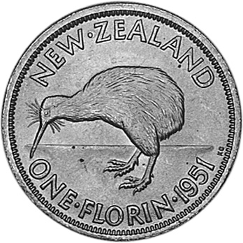 New Zealand Florin KM 18 Prices & Values | NGC