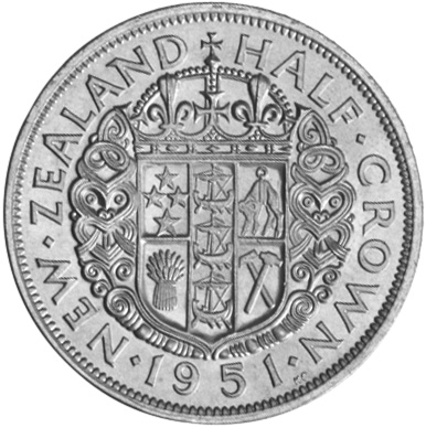 New Zealand 1/2 Crown KM 19 Prices & Values | NGC