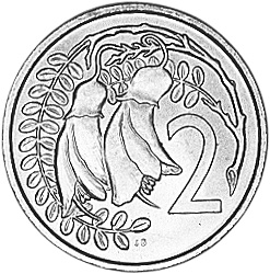 New Zealand 2 Cents KM 32.1 Prices & Values | NGC