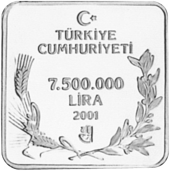 Turkey 7500000 Lira KM 1121 Prices & Values | NGC