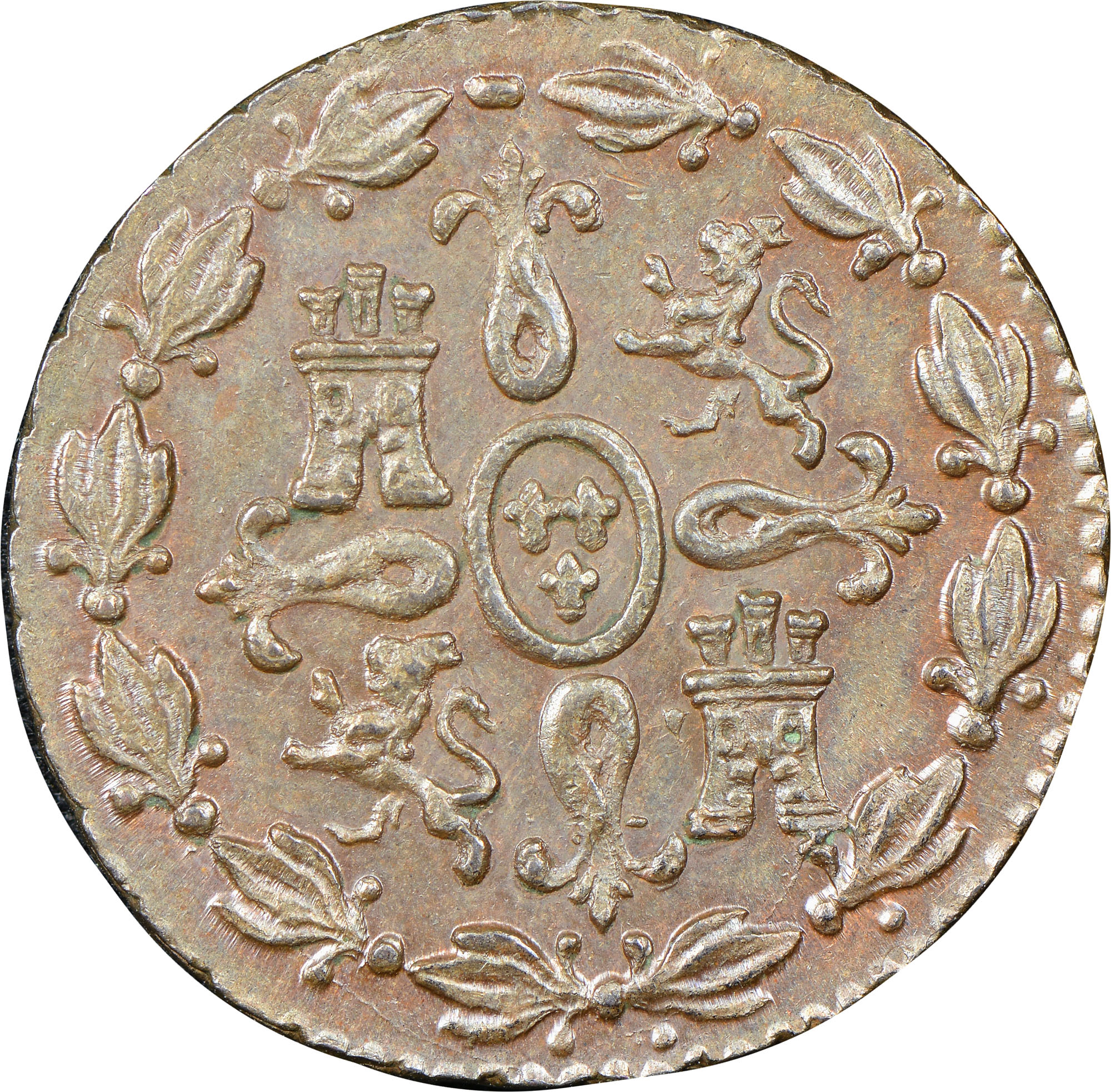 Spain 4 Maravedis KM 489.2 Prices & Values | NGC