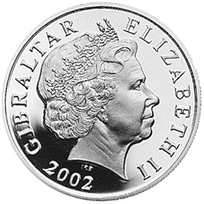 Gibraltar 5 Pounds KM 1011 Prices & Values | NGC