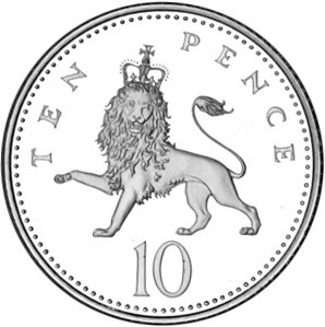 Great Britain 10 Pence KM 989a Prices & Values | NGC