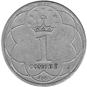 Tajikistan Somoni KM 7 Prices & Values | NGC