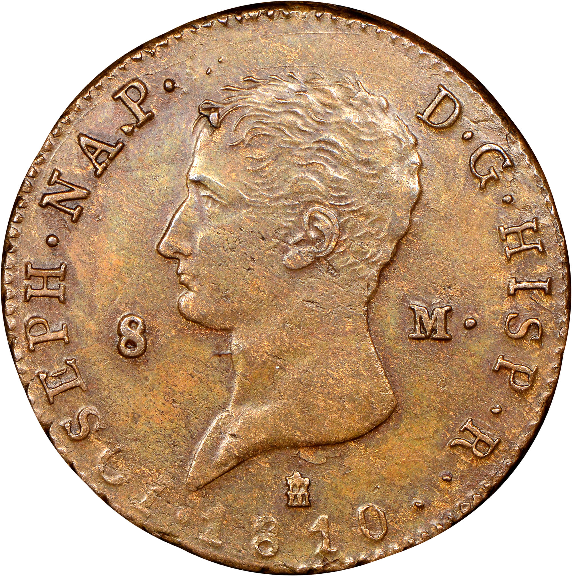 Spain 8 Maravedis KM 450 Prices & Values | NGC