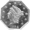 United States Private Gold CALIFORNIA (United States Private Gold) 1/4