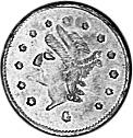 United States Private Gold CALIFORNIA (United States Private Gold) 1/4