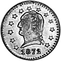 United States Private Gold CALIFORNIA (United States Private Gold) 1/4