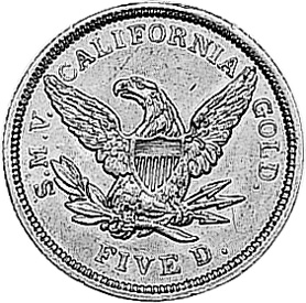 United States Private Gold CALIFORNIA (United States Private Gold) 5 D
