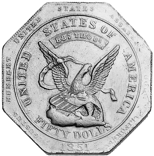 Us Territorial Gold CALIFORNIA 50 Dollars KM 32.1a Prices & Values | N