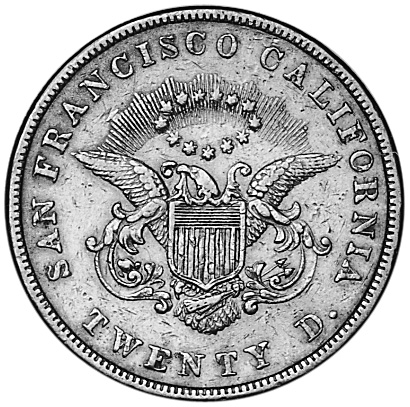 United States Private Gold CALIFORNIA (United States Private Gold) 20