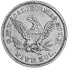 United States Private Gold CALIFORNIA (United States Private Gold) 5 D