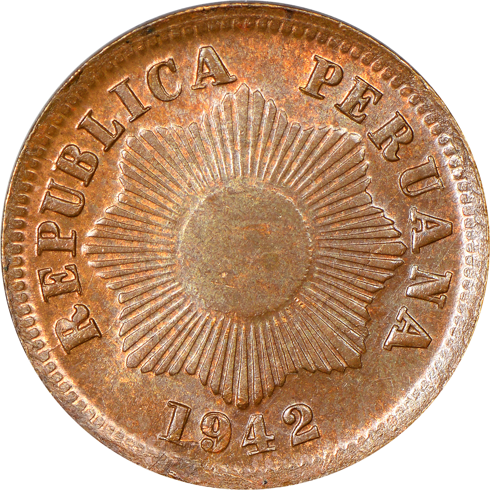 Peru Centavo KM 211a Prices & Values | NGC