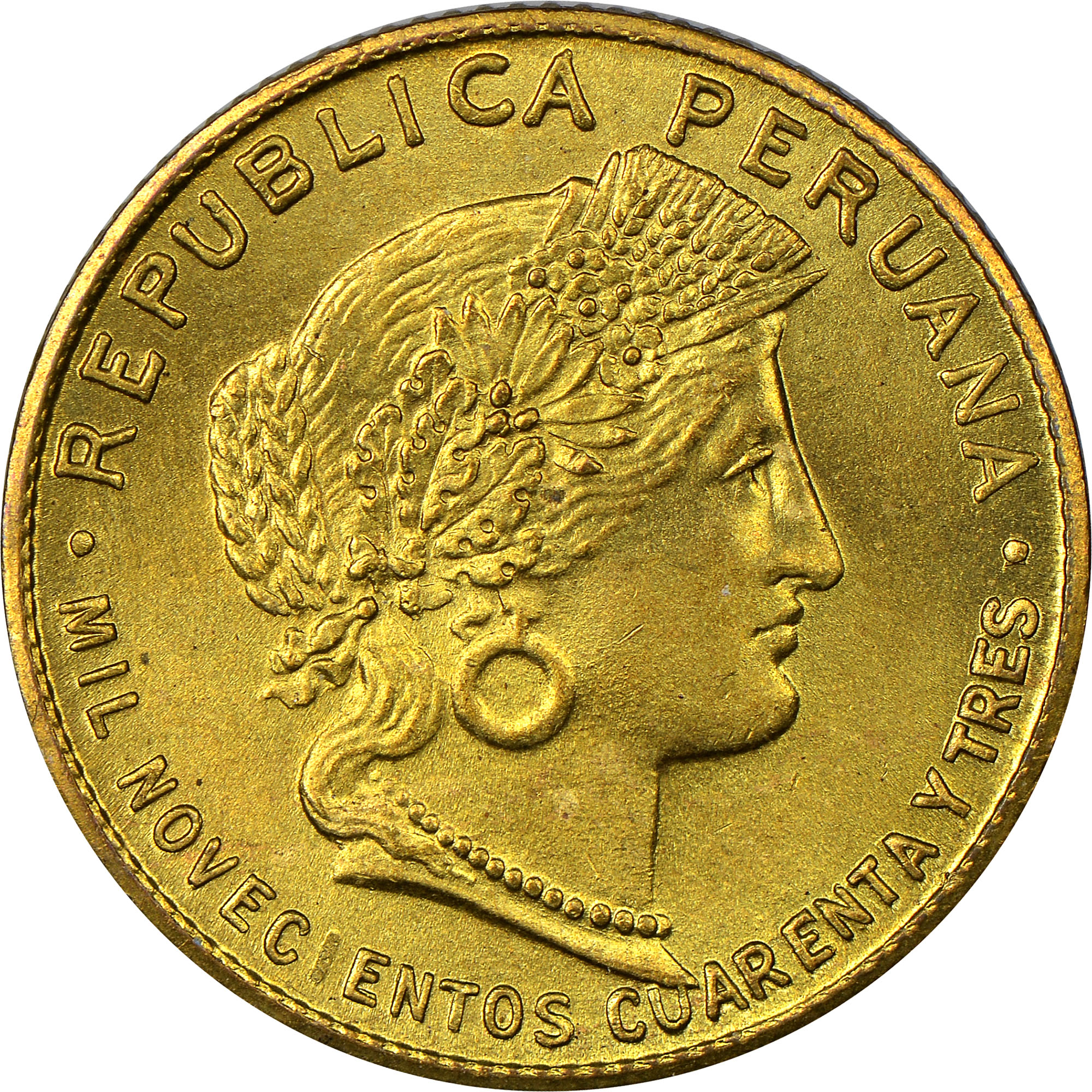 Peru 5 Centavos KM 213.2a2 Prices & Values | NGC