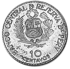 Peru 10 Centavos KM 237 Prices & Values | NGC