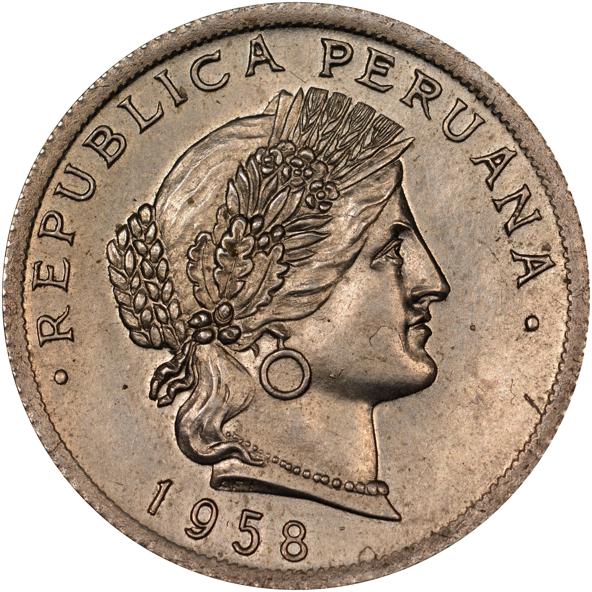 Peru 20 Centavos KM 221.2c Prices & Values | NGC