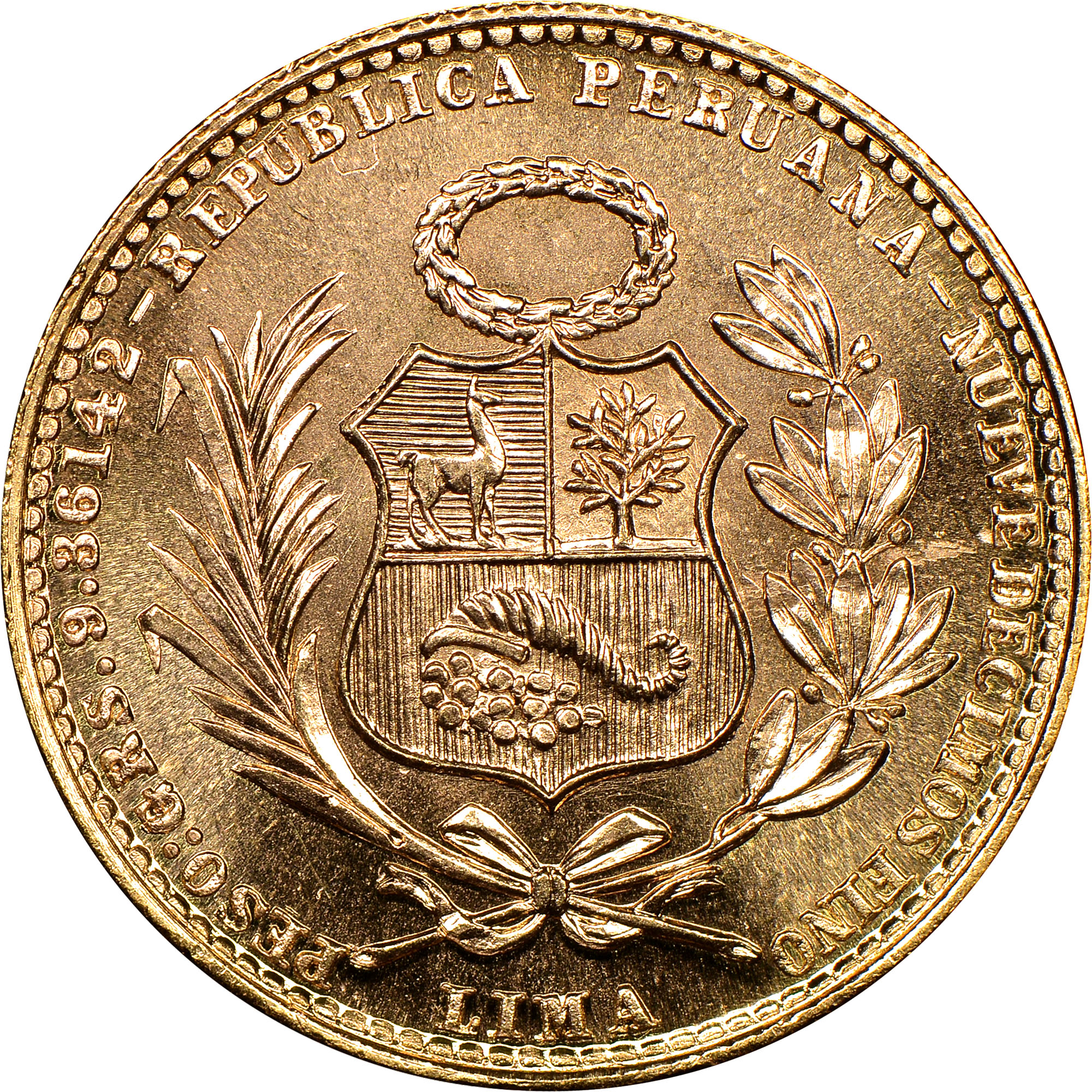 Peru 20 Soles KM 229 Prices & Values | NGC