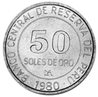 Peru 50 Soles KM 273 Prices & Values | NGC