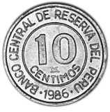 Peru 10 Centimos KM 293 Prices & Values | NGC