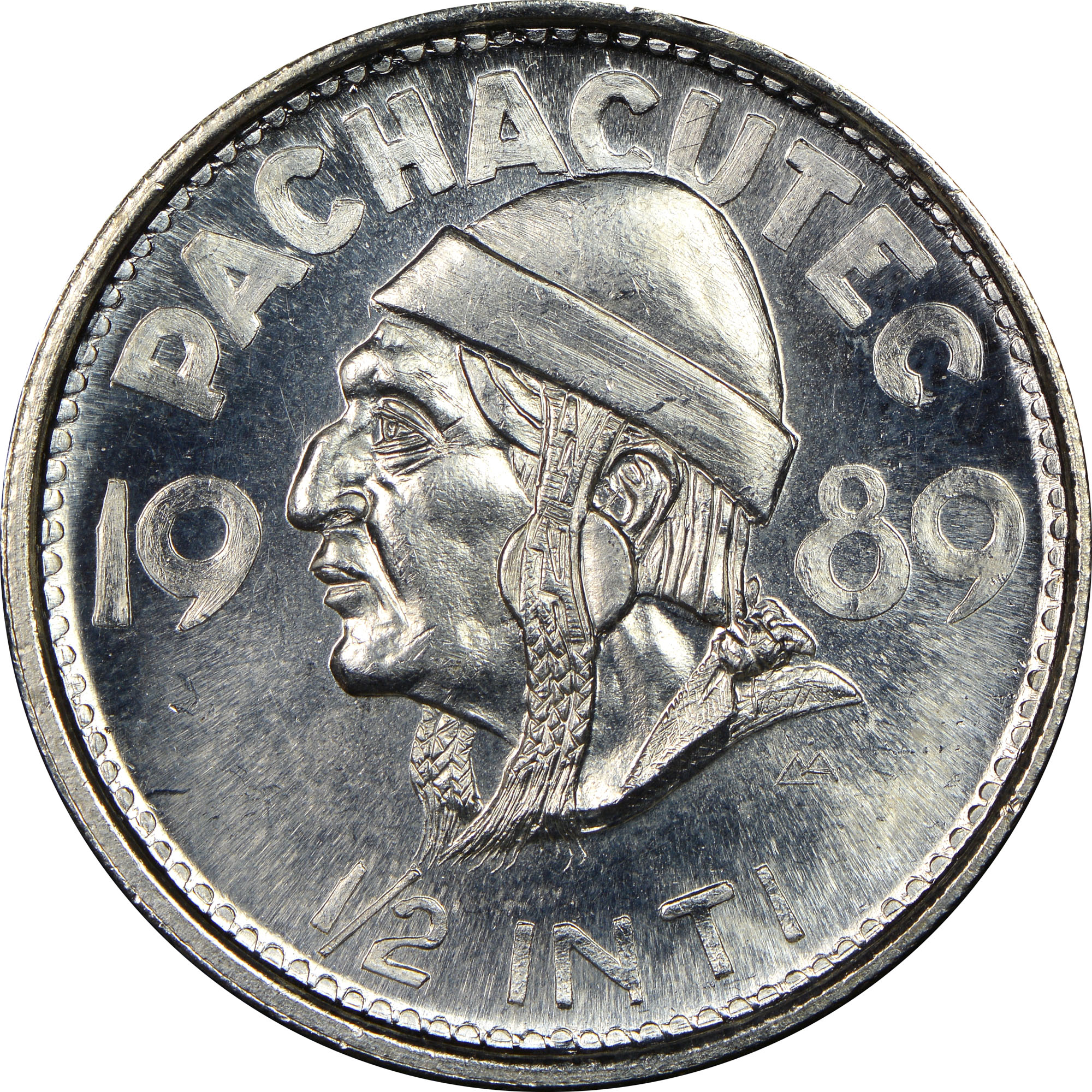 Peru 1/2 Inti KM 301 Prices & Values | NGC