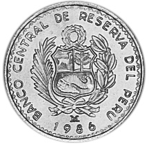 Peru 5 Intis KM 300 Prices & Values | NGC