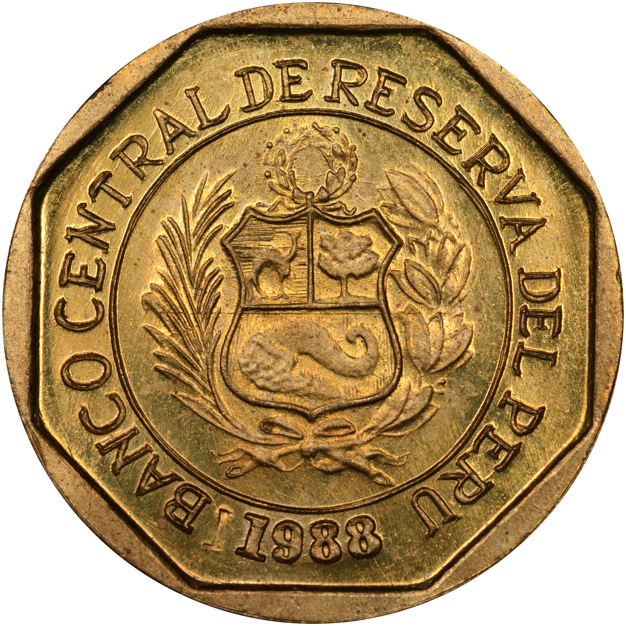 Peru 10 Intis KM Pn39 Prices & Values | NGC