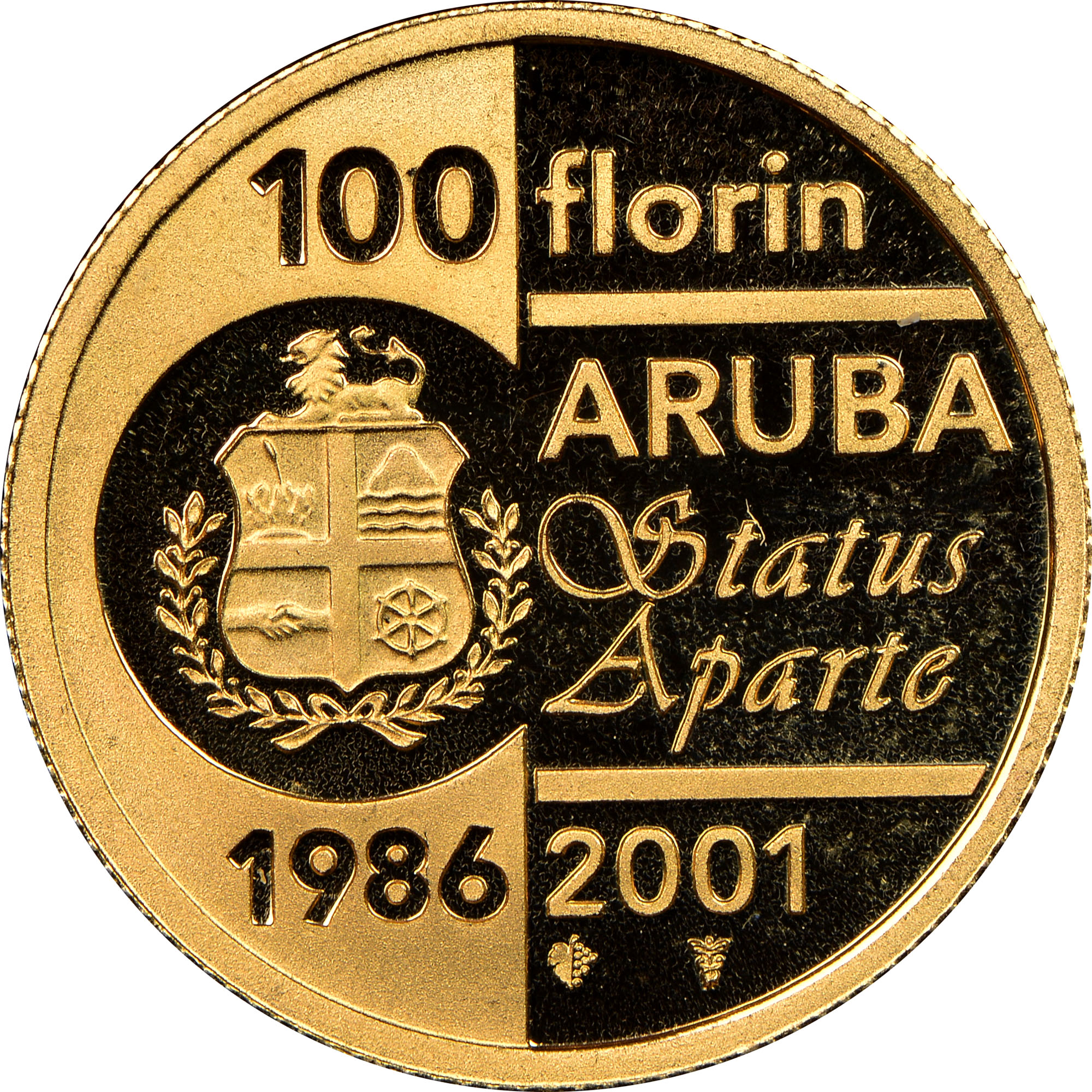 Aruba 100 Florin KM 23 Prices & Values | NGC