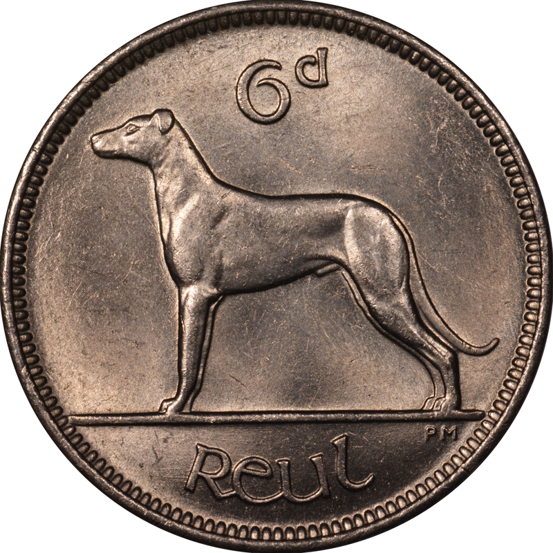 Ireland Republic 6 Pence KM 5 Prices & Values | NGC
