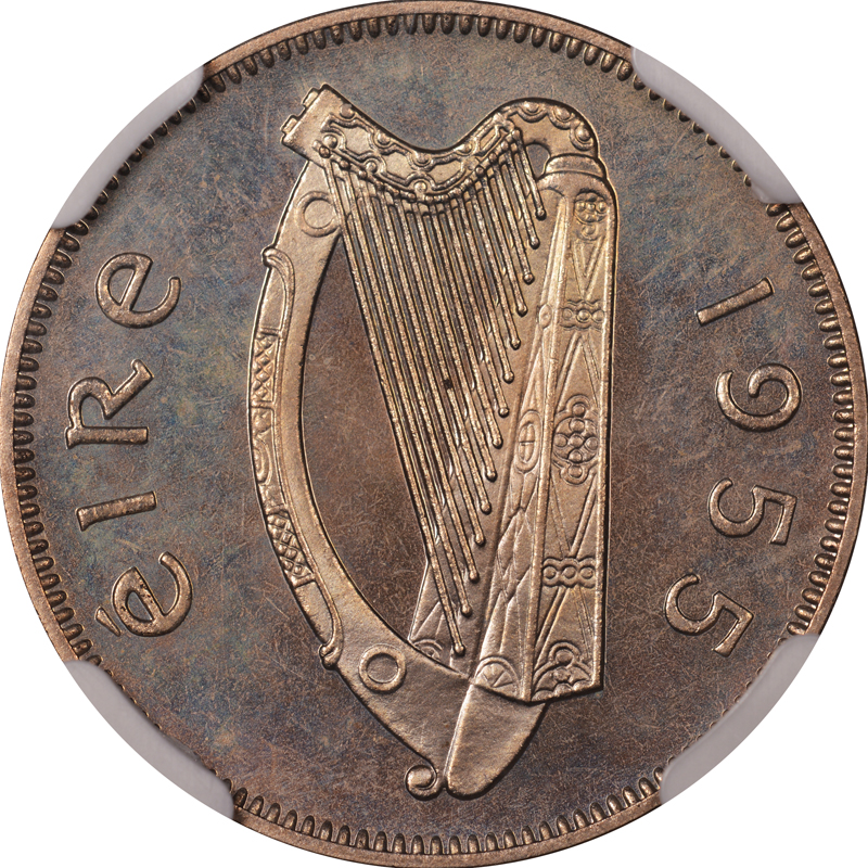 Ireland Republic 6 Pence KM 13a Prices & Values | NGC