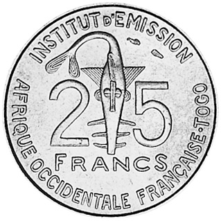 French West Africa 25 Francs KM 9 Prices & Values | NGC