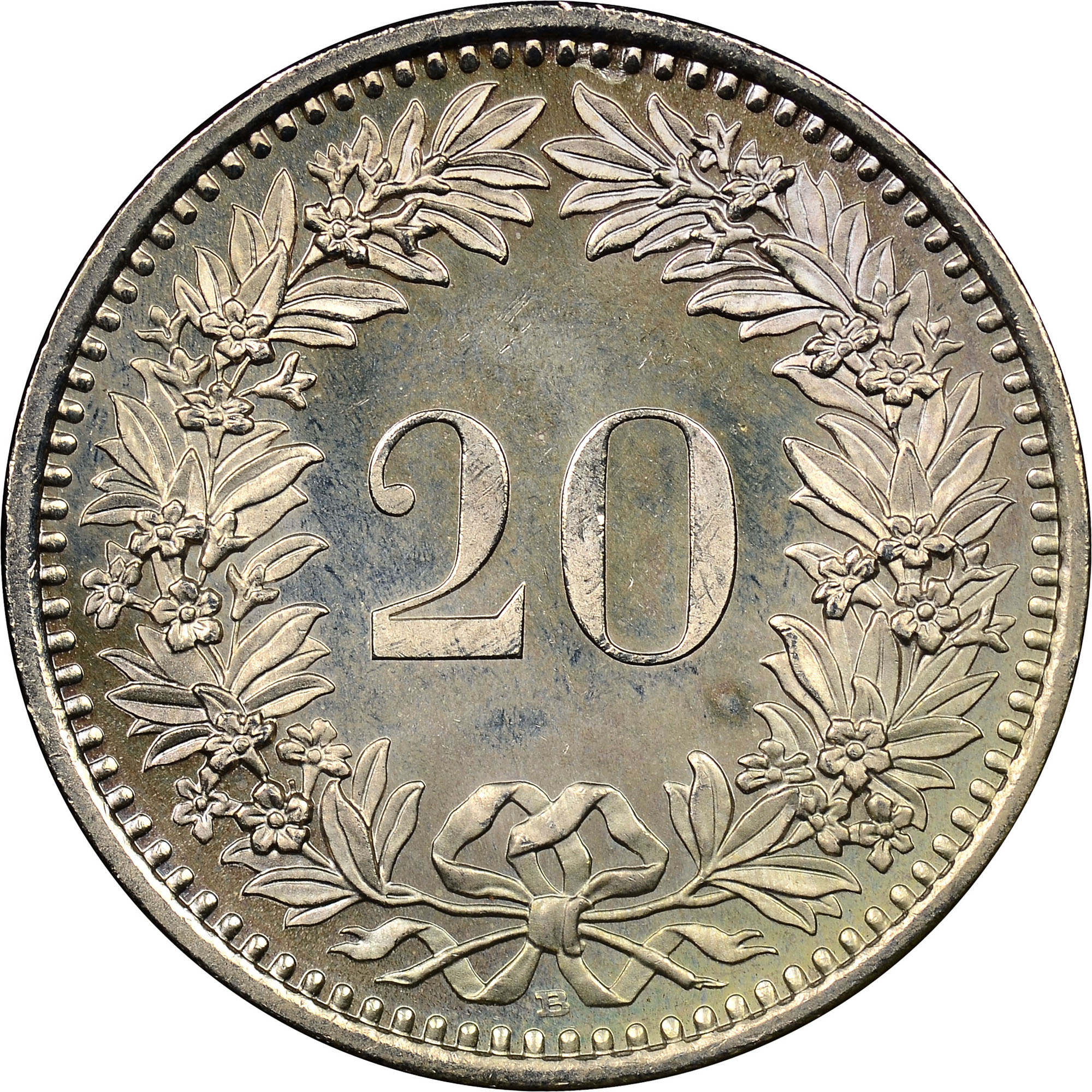 Switzerland 20 Rappen KM 29a Prices & Values | NGC