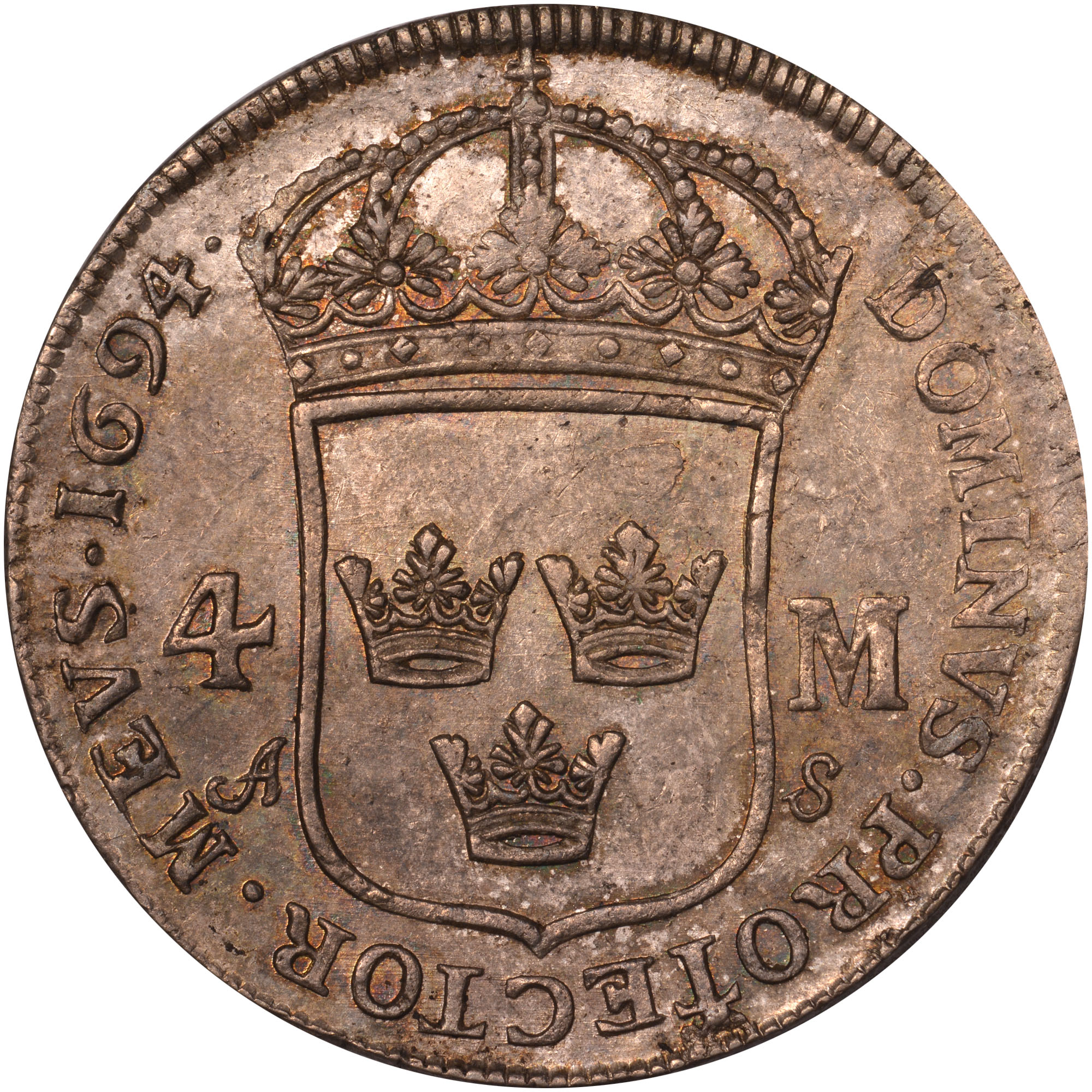 Sweden 4 Mark KM 296 Prices & Values | NGC