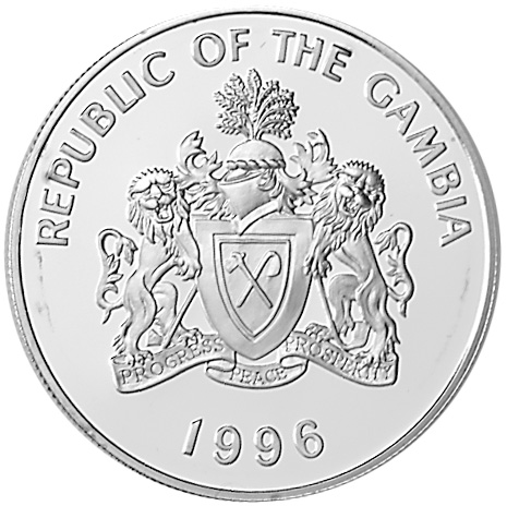 Gambia, The 20 Dalasis KM 63 Prices & Values | NGC