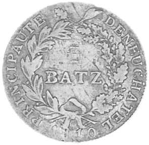 Swiss Cantons NEUCHATEL Batzen KM 65 Prices & Values | NGC