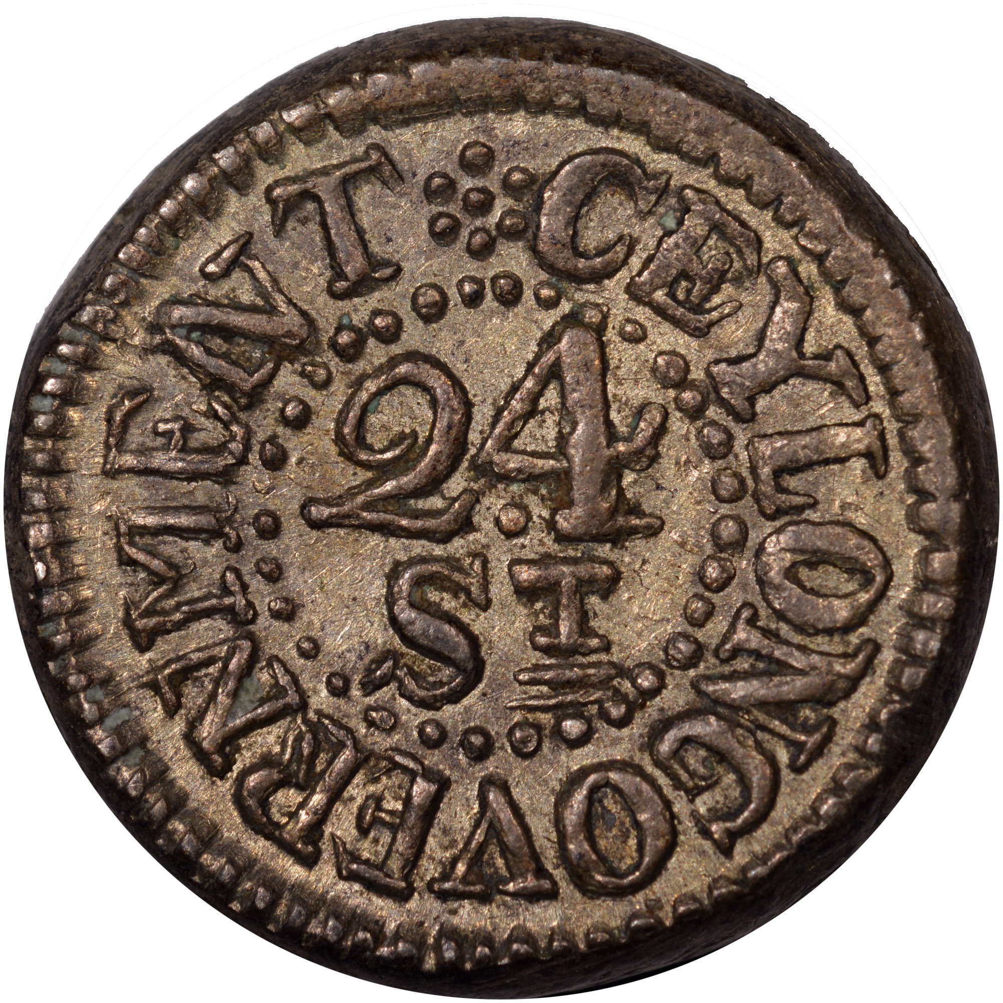 Ceylon 24 Stivers KM 76 Prices & Values | NGC