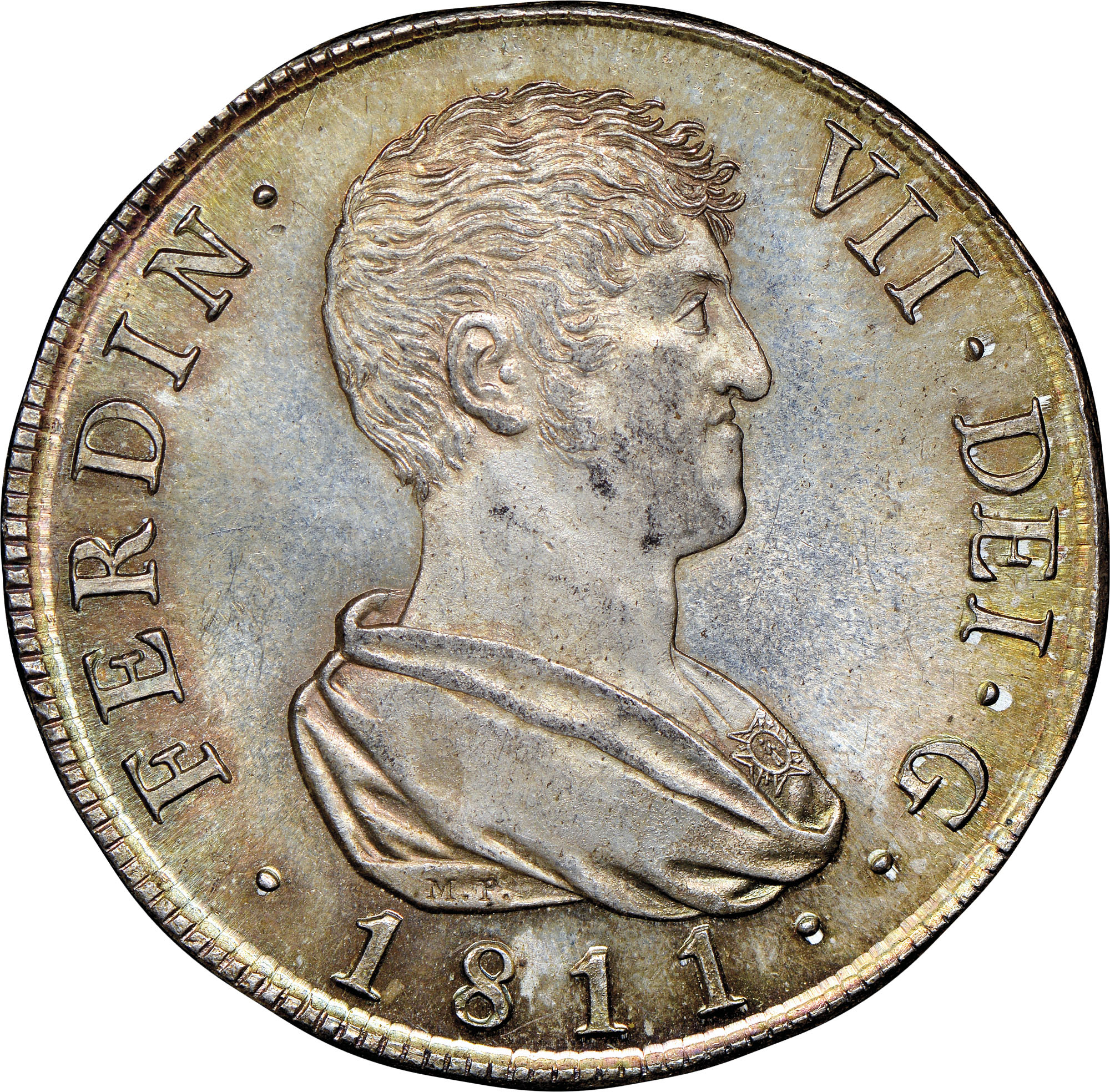 Spain 8 Reales KM 455.2 Prices & Values | NGC