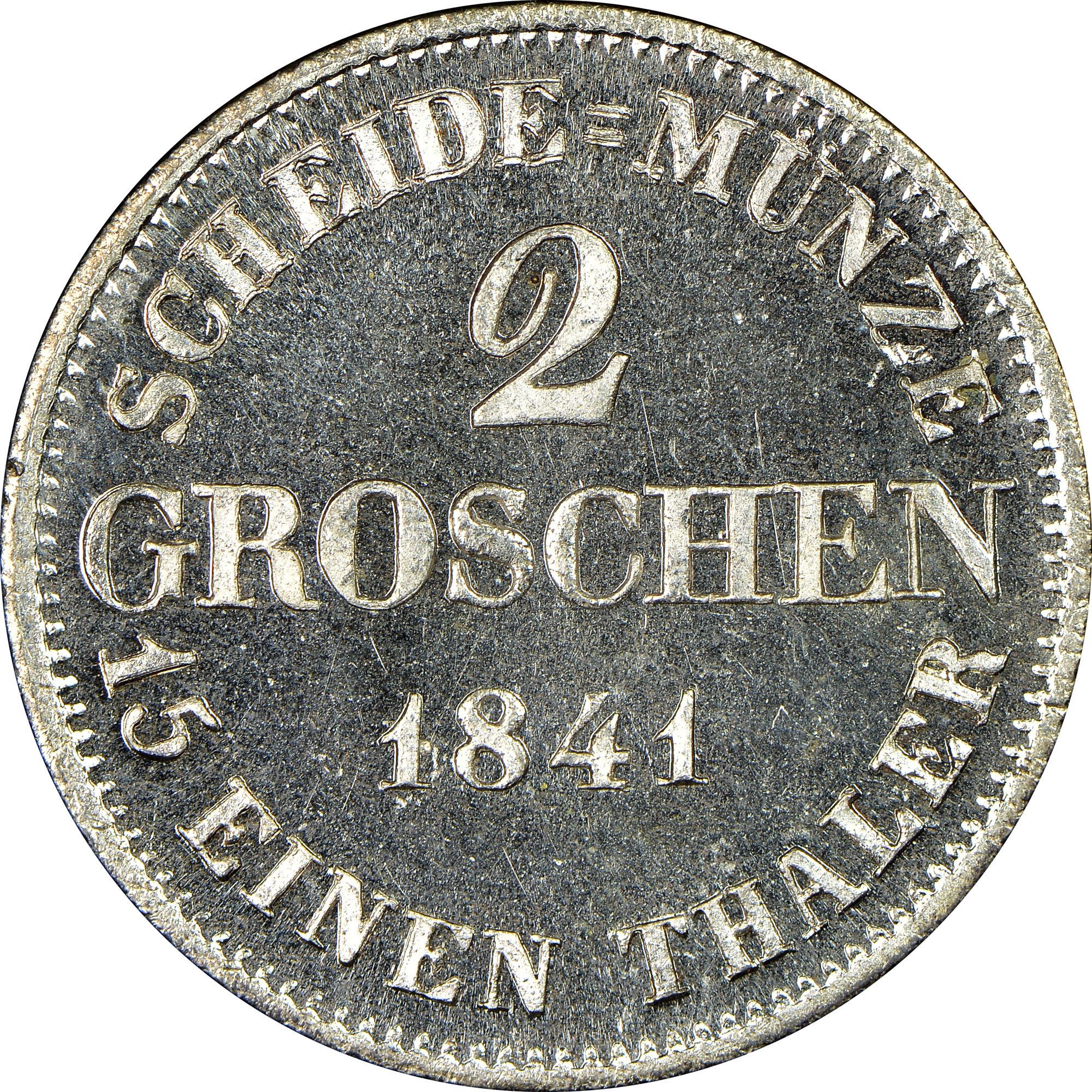 German States SAXE-COBURG-GOTHA 2 Groschen KM 90 Prices & Values | NGC