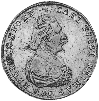 German States RHENISH CONFEDERATION 1/2 Thaler KM 5 Prices & Values