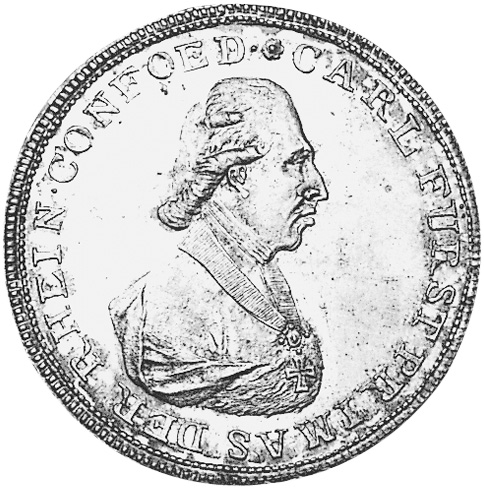 German States RHENISH CONFEDERATION Thaler KM 6 Prices & Values | NGC