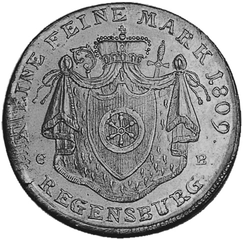 German States RHENISH CONFEDERATION Thaler KM 7 Prices & Values | NGC