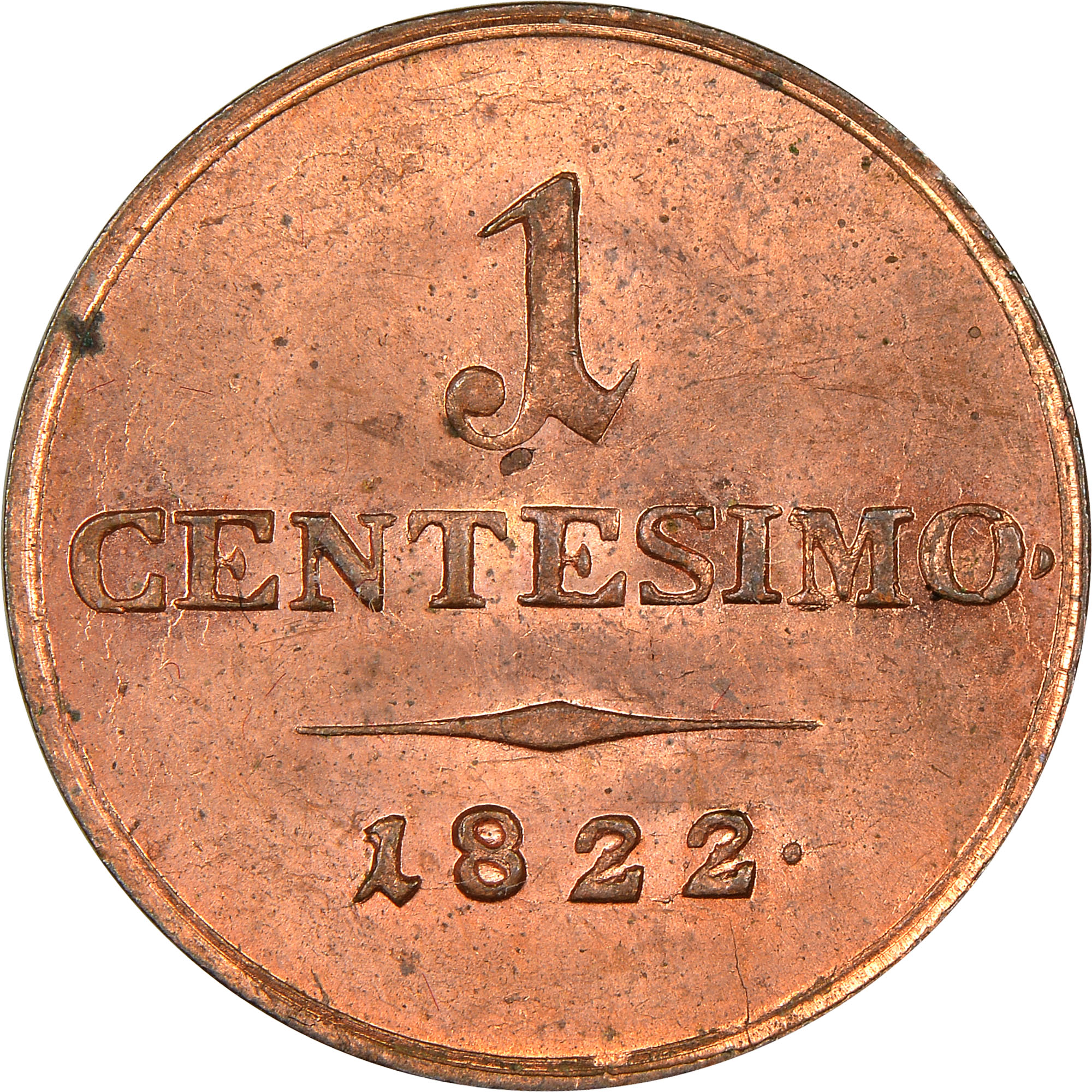 Italian States LOMBARDY-VENETIA Centesimo C 1.2 Prices & Values | NGC