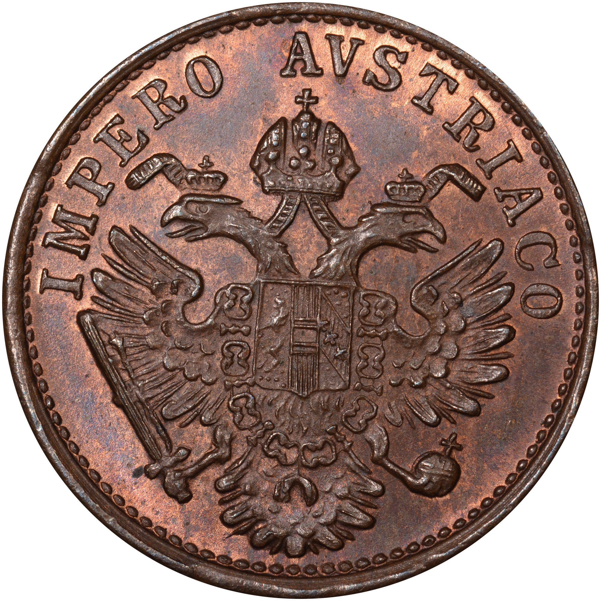 Italian States LOMBARDY-VENETIA Centesimo C 29.1 Prices & Values | NGC