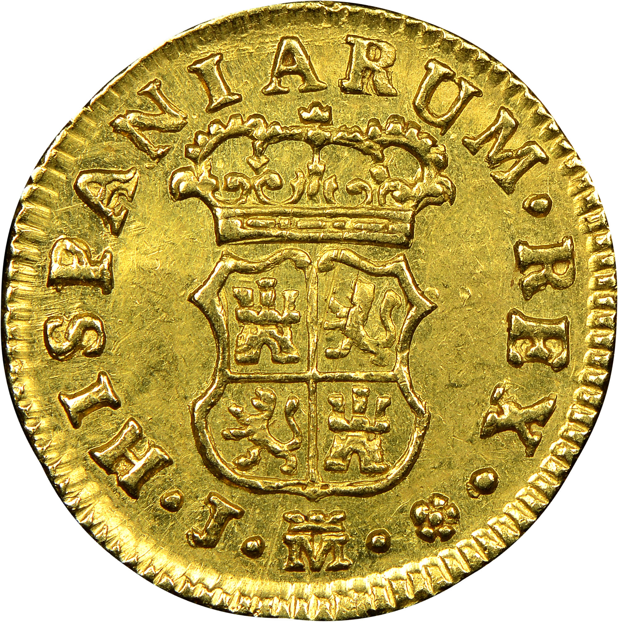 1748-1759 Spain 1/2 Escudo KM 378 Prices & Values | NGC