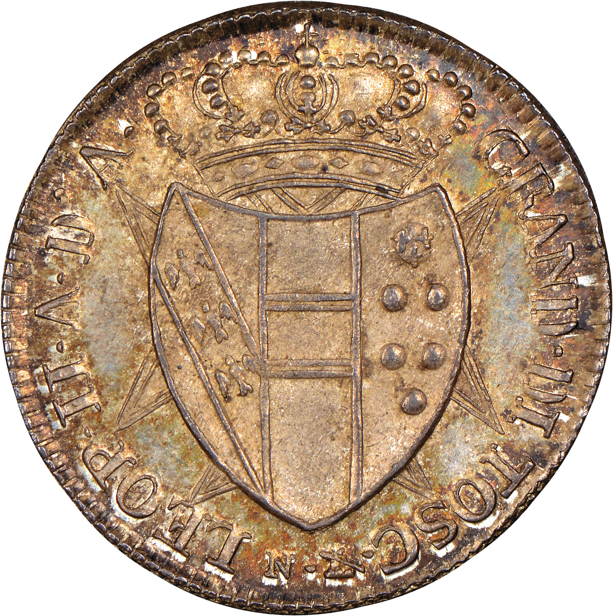 Italian States TUSCANY 1/2 Fiorino C 71 Prices & Values | NGC