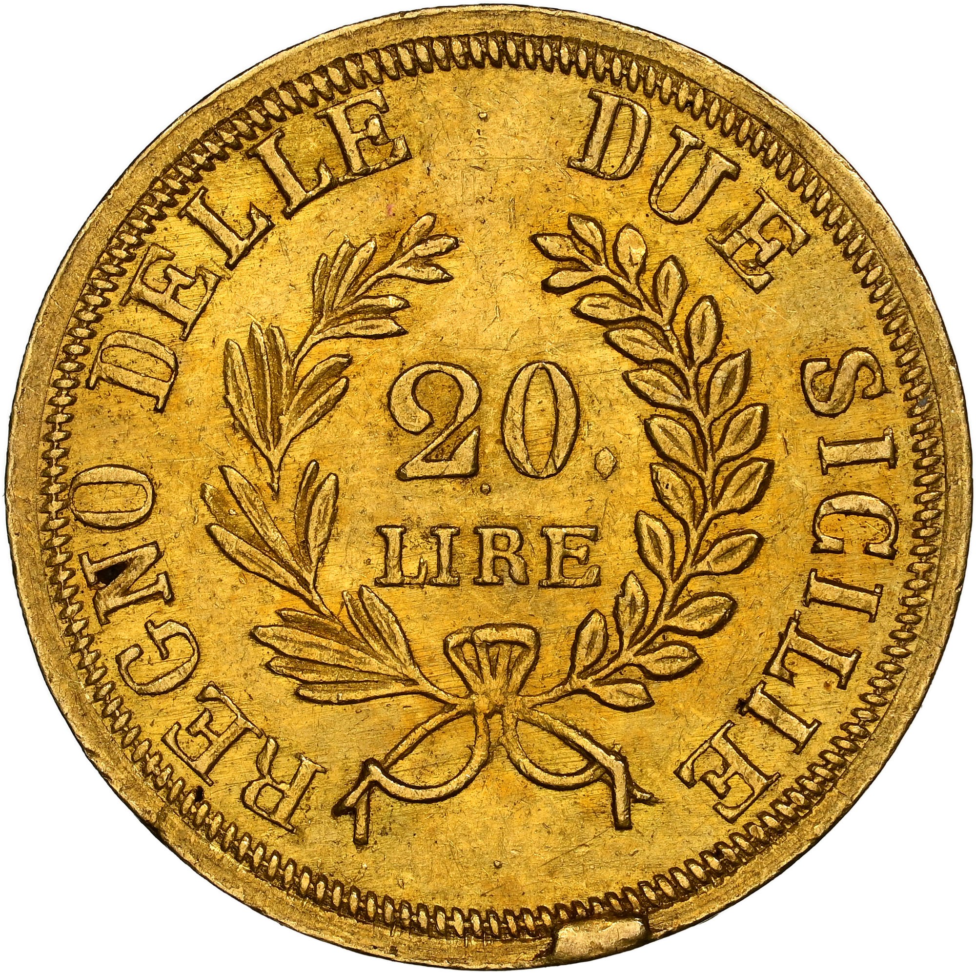 Italian States NAPLES & SICILY 20 Lire C 112 Prices & Values | NGC