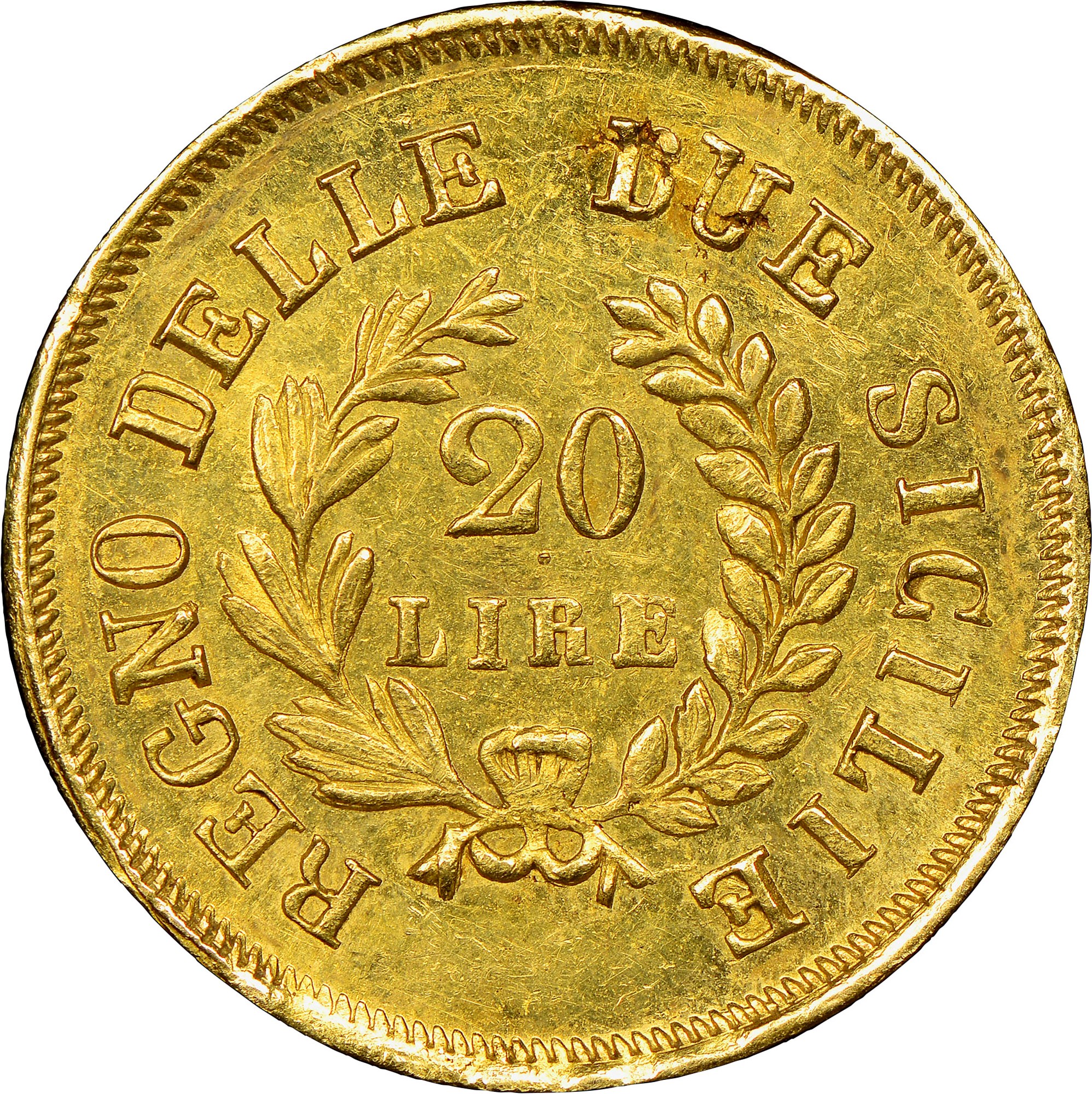 Italian States NAPLES & SICILY 20 Lire C 112 Prices & Values | NGC