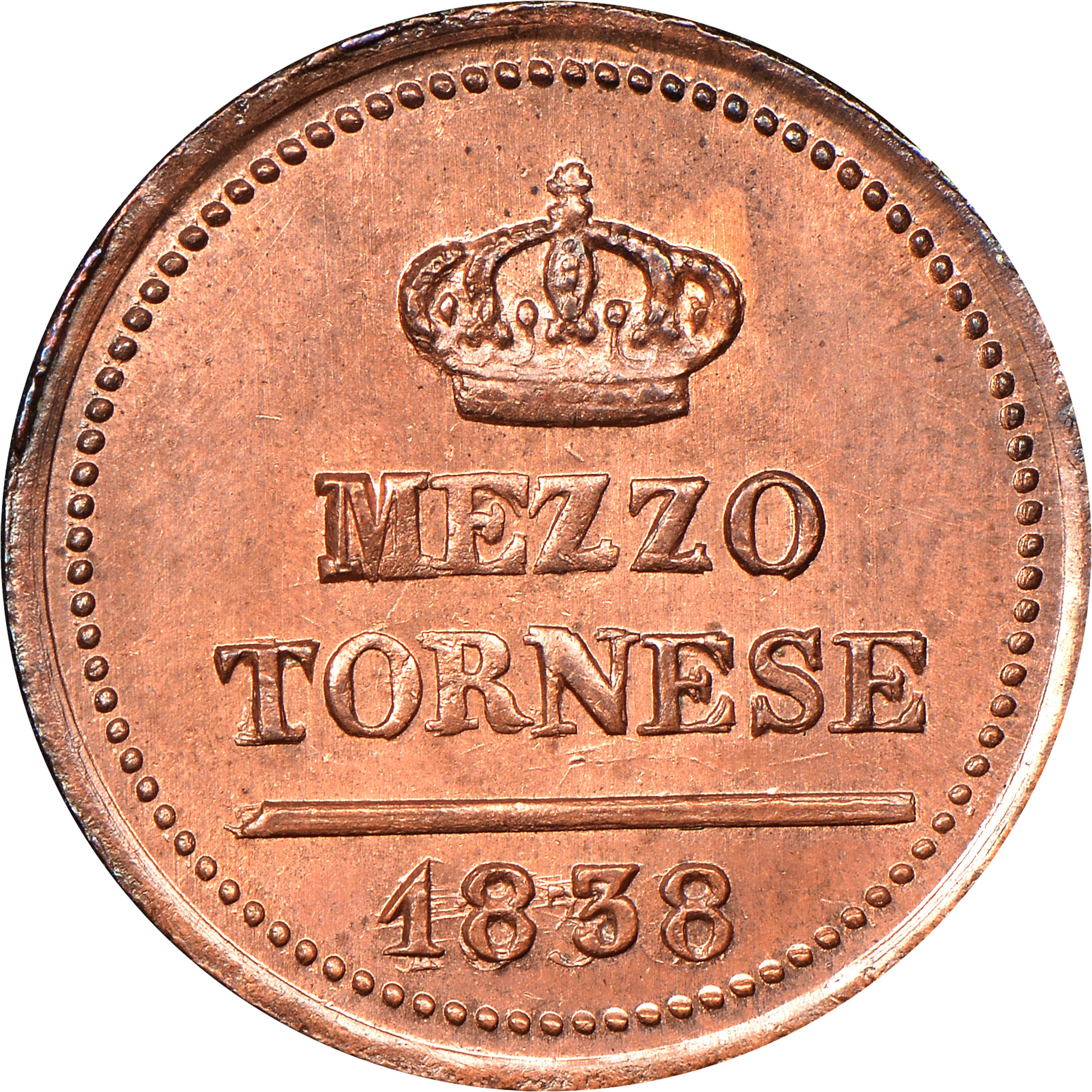 Italian States NAPLES 1/2 Tornese KM 313 Prices & Values | NGC